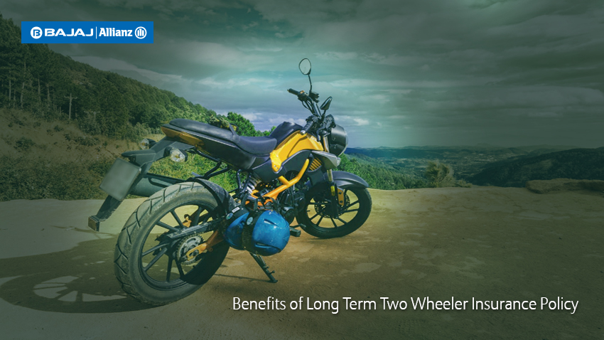 Long Term Two Wheeler Insurance Policy Benefits | Bajaj General